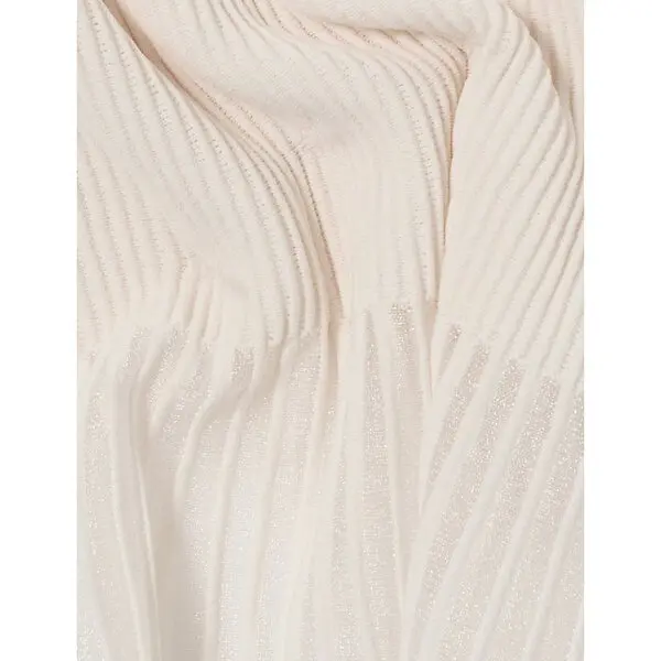 Claudie Pierlot Sleeveless Ribbed Knitted Top