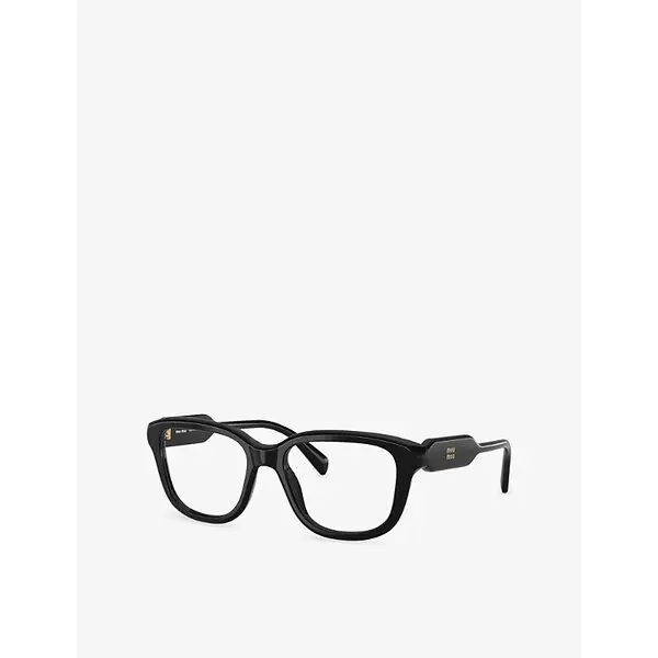Miu Miu Mu 02zv Square-frame Acetate Eyeglasses