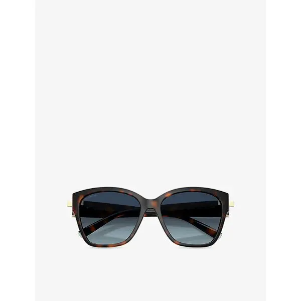 Tiffany & Co. Tf4254u Square-frame Acetate Sunglasses