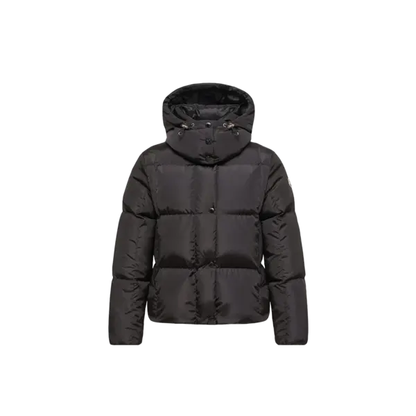 Moncler Castlenew Hooded Down Jacket - Black