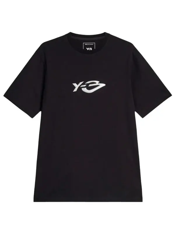 Y3 Short Sleeve T-shirt Liquid Logo