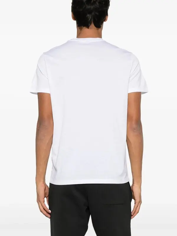 Moncler Cotton T-shirt With Double Logo Patch