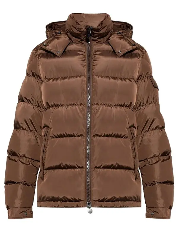 Moncler Maya Matte Short Down Jacket - Brown