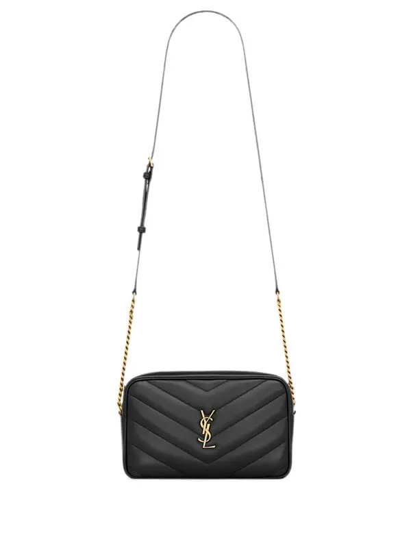 Saint Laurent Loulou Camera Bag In Quilted Lamb