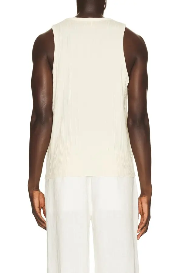 PERCIVAL Leon Ribbed Vest