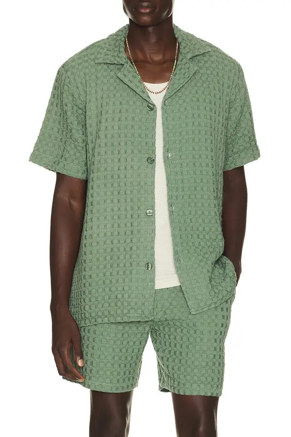 Oas Waffle Cuba Shirt