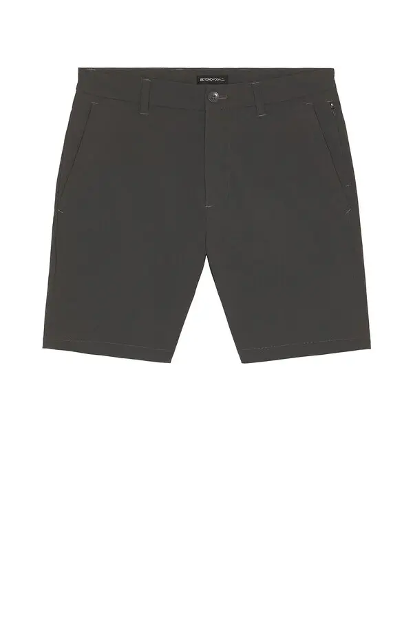 Beyond Yoga Element 7 Chino Short In Black
