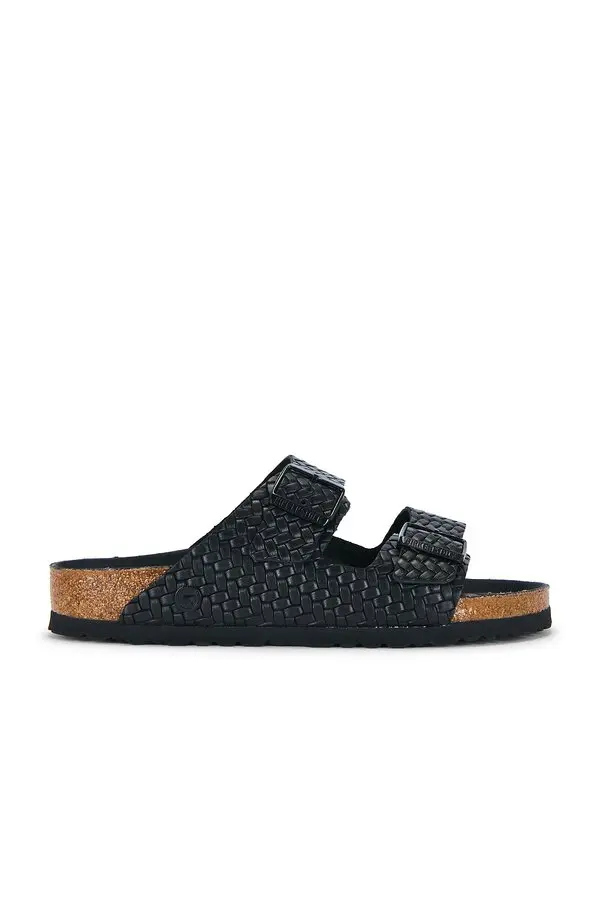 BIRKENSTOCK Arizona Woven Embossed - Black