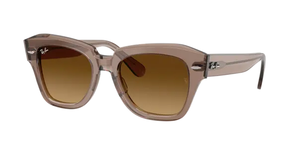 Ray-ban State Street Sunglasses - Gradient Brown