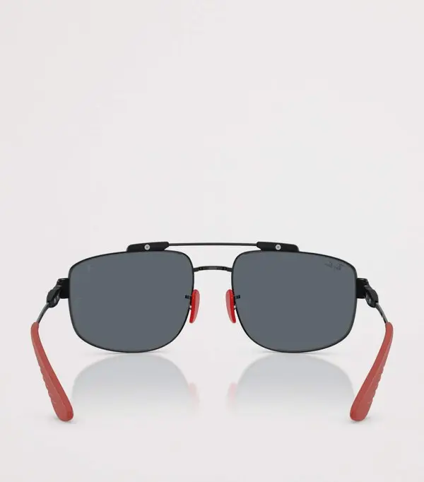 Ray-ban Scuderia Ferrari Collection Square Sunglasses