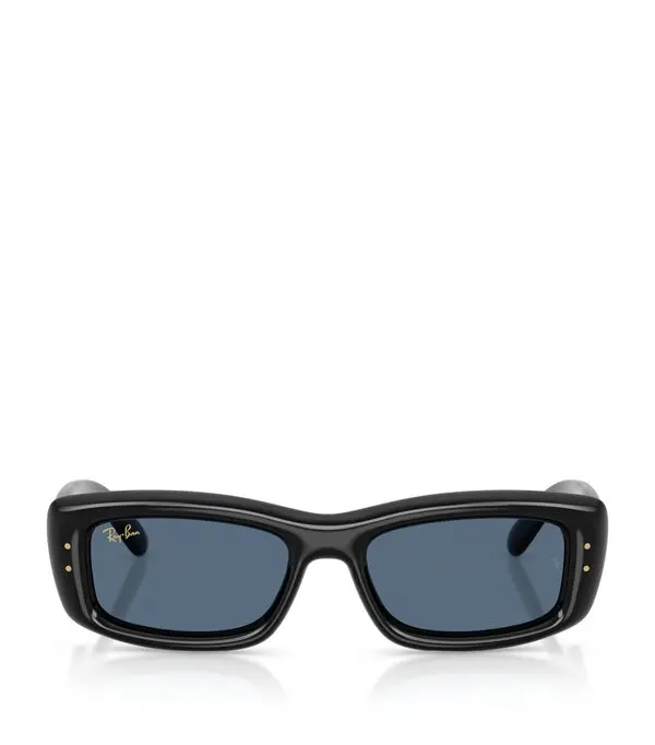 Ray-ban Kiliane Puffer Rectangle Sunglasses - Black