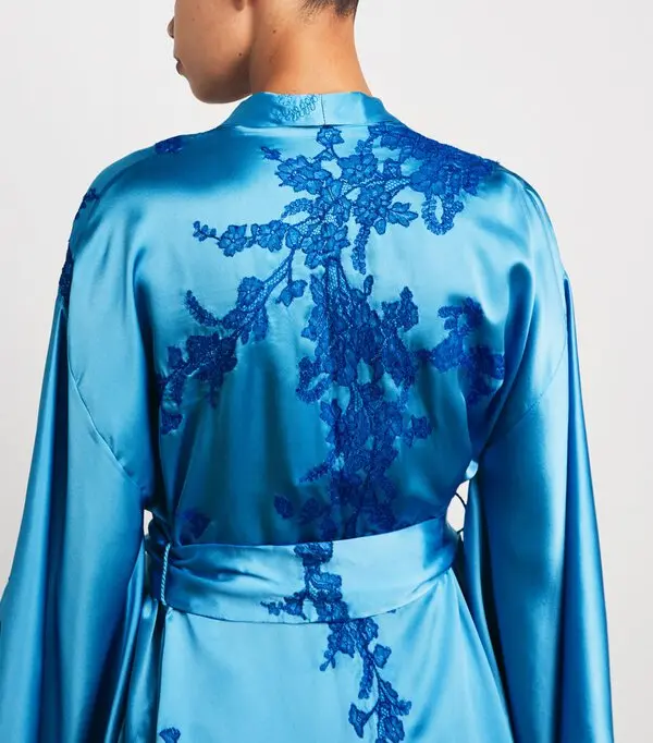 TORLOWEI Silk Tokoni Short Kimono