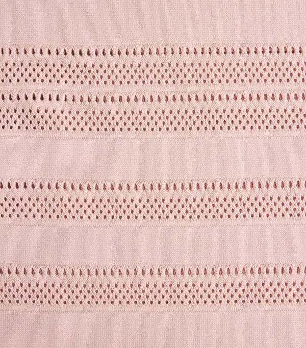 L'Agence Knitted Taren Midi Dress