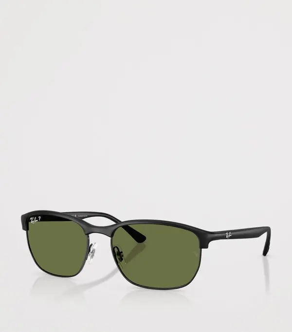 Ray-ban Rb4469 Sunglasses With Polarised Lenses - Black
