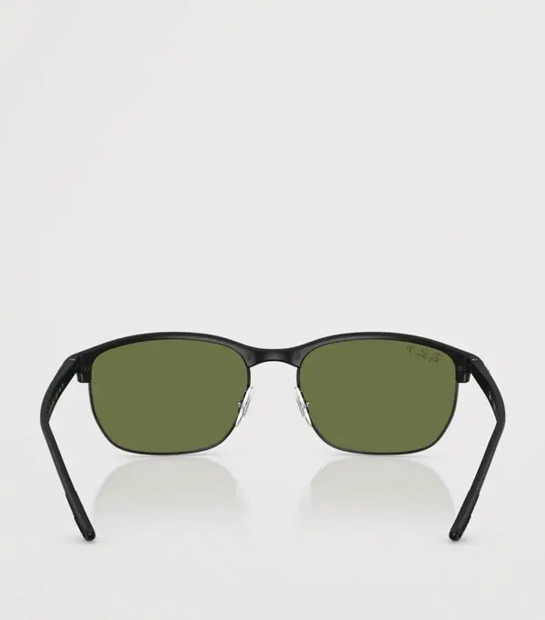 Ray-ban Rb4469 Sunglasses With Polarised Lenses - Black