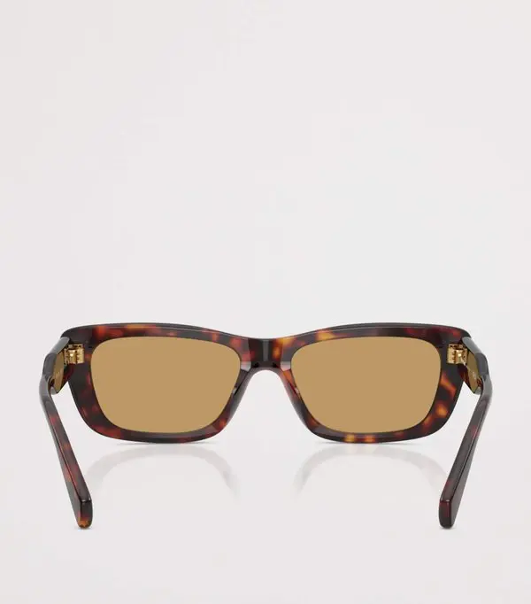 Miu Miu Tortoiseshell Rectangle Sunglasses