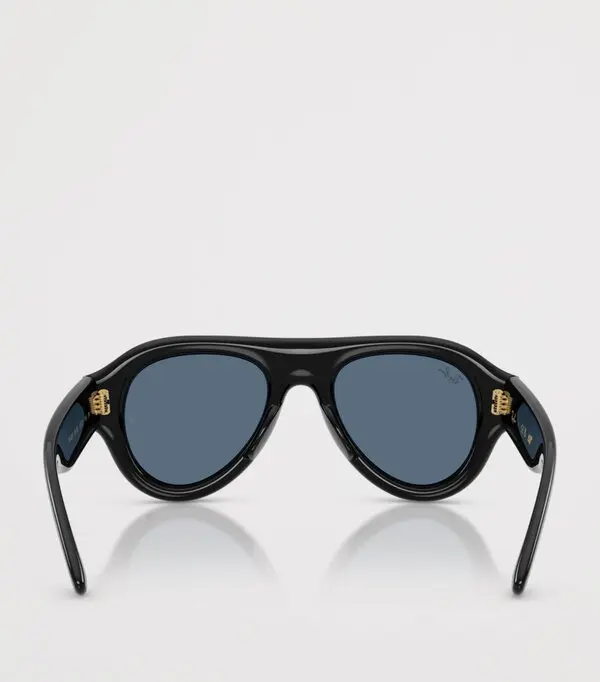 Ray-ban Aviator Puffer Acetate Sunglasses