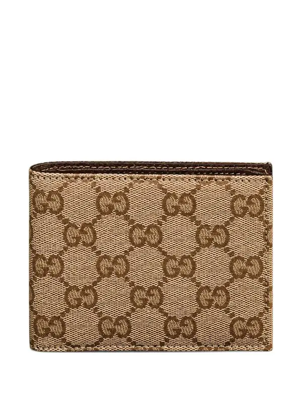 Gucci Small Leather Wallet - Sand