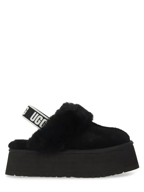 UGG Funkette Leather Platform Sandals