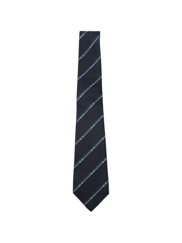 Gucci Classic Silk Neck Tie - Navy