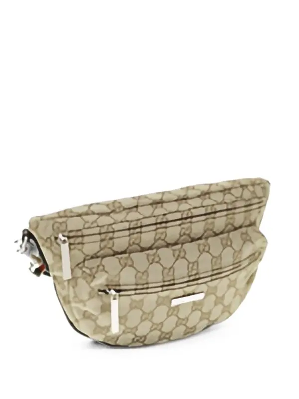 Gucci Monogram Crossbody Bag - Sand