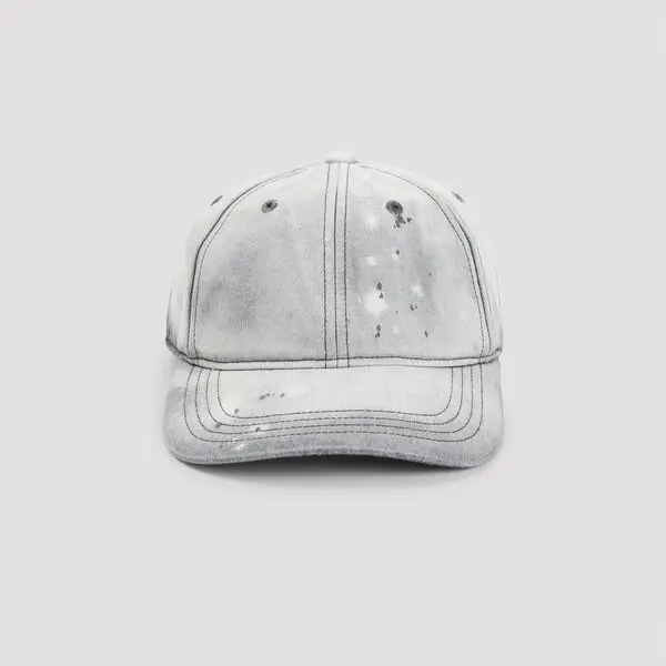 Our Legacy Washed-effect Cap - Grey