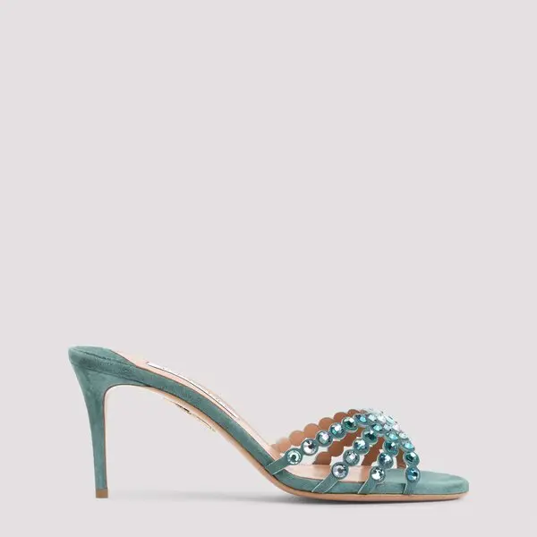 AQUAZZURA Mini Stylish Sandals - Lightteal