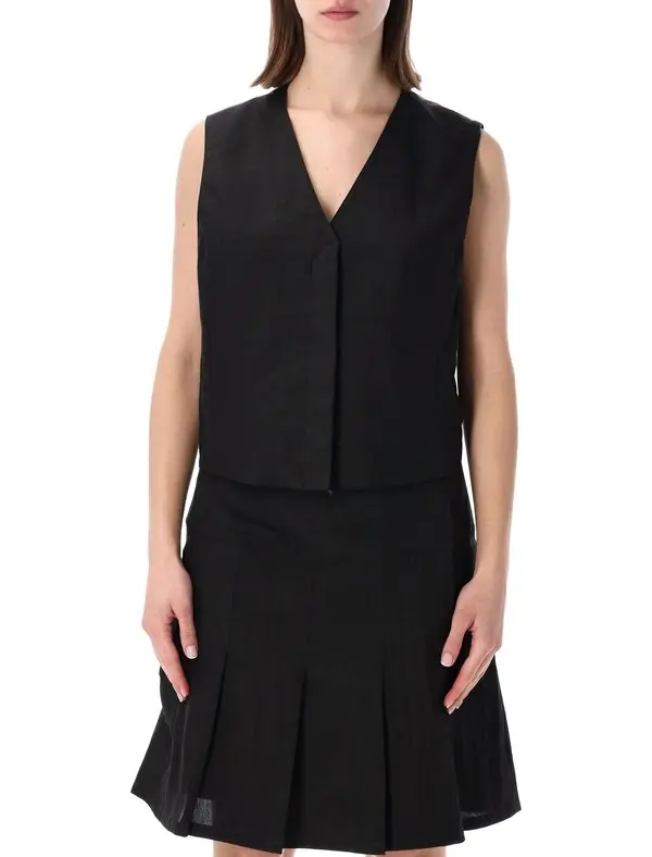 Our Legacy Mini Base Waist Jacket - Black
