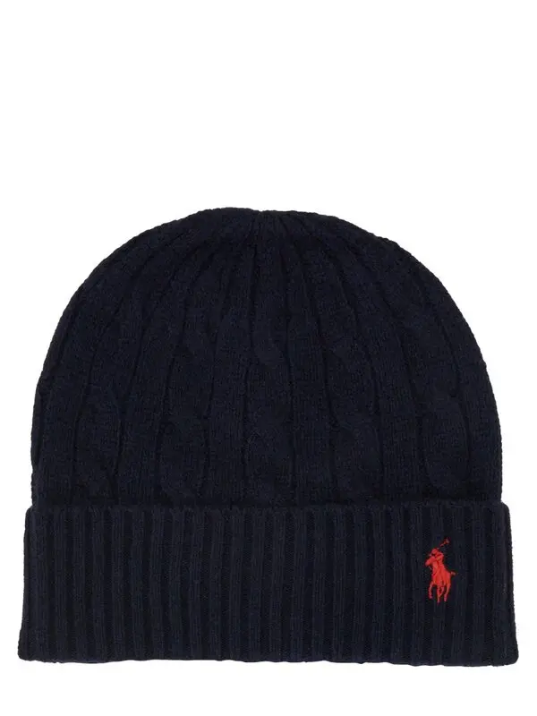 Polo Ralph Lauren Wool & Cashmere Cable Knit Beret