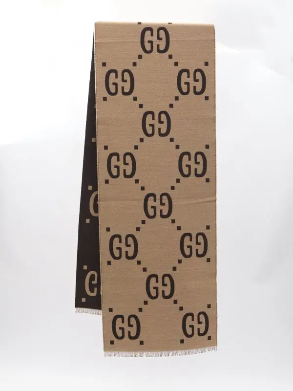 Gucci Gg Freedom Scarf - Dbrwnbeig
