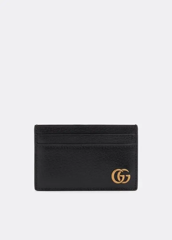 Gucci Mini Card Case In Smooth Leather - Dolarnegro