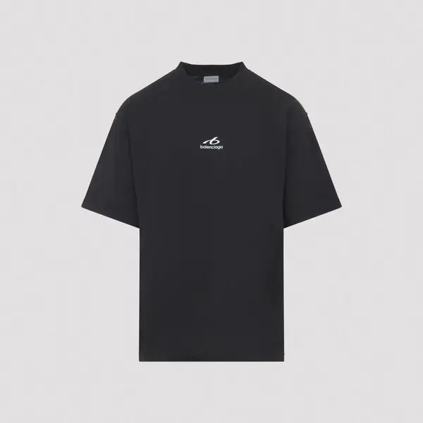 Balenciaga Medium Fit T-shirt For Size - Black