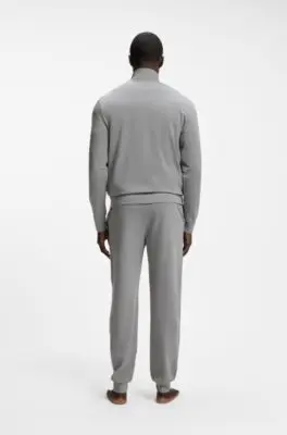 BOSS Stretch-cotton Loungewear Set With Logo Print