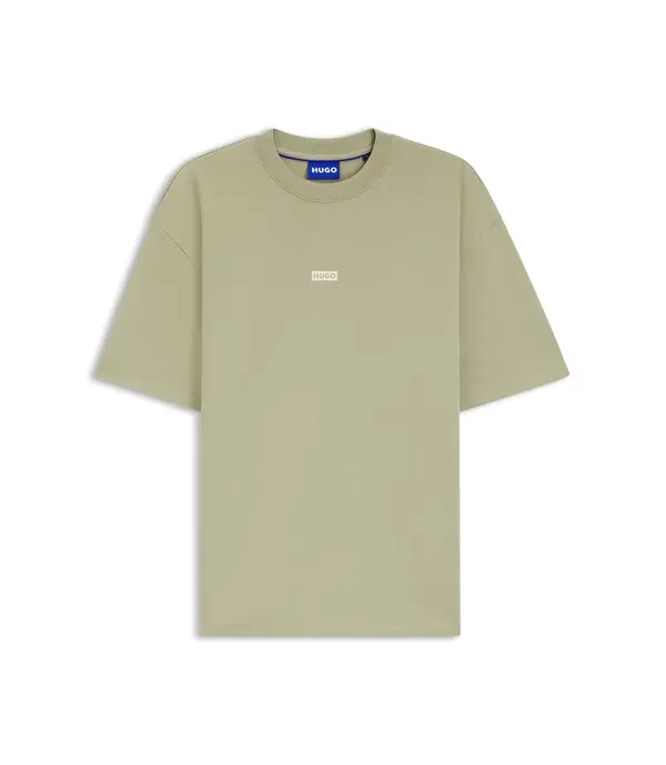 Hugo Logo-print T-shirt In Cotton Jersey
