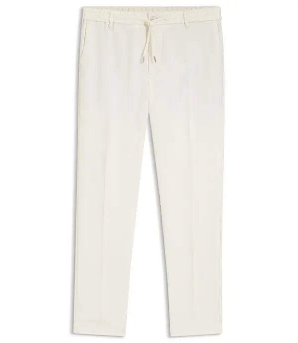 BOSS Modern-fit Pants In Stretch Twill