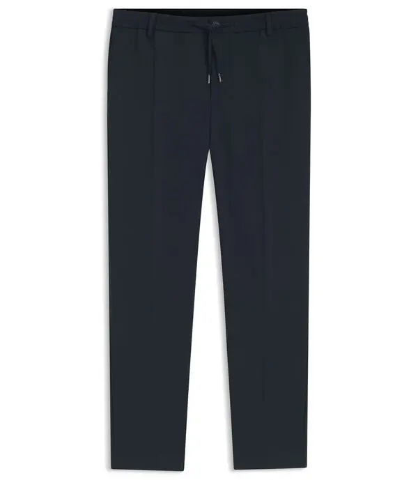 BOSS Modern-fit Pants In Stretch Twill