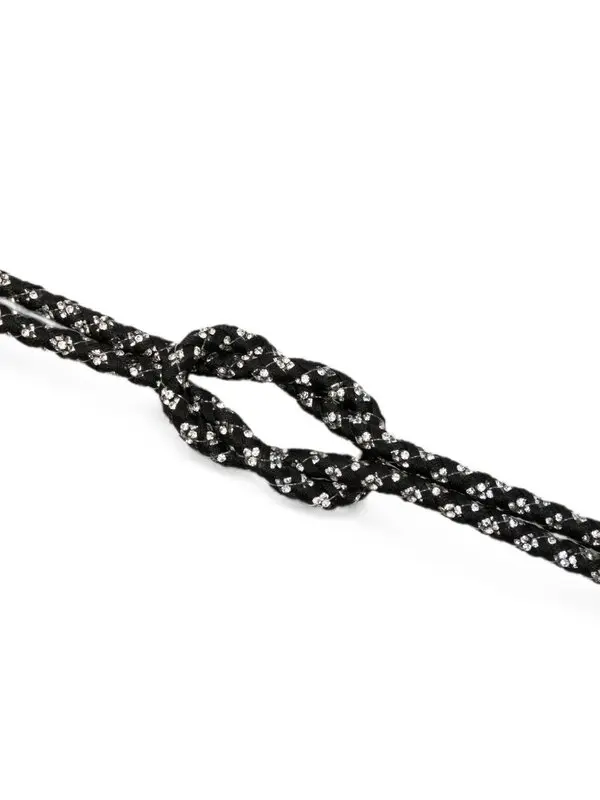 FORTE_FORTE Embellished Crystal Belt