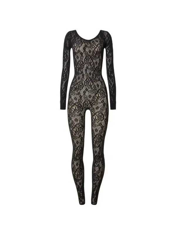 Wolford Infinite Rose Jumpsuit - Black