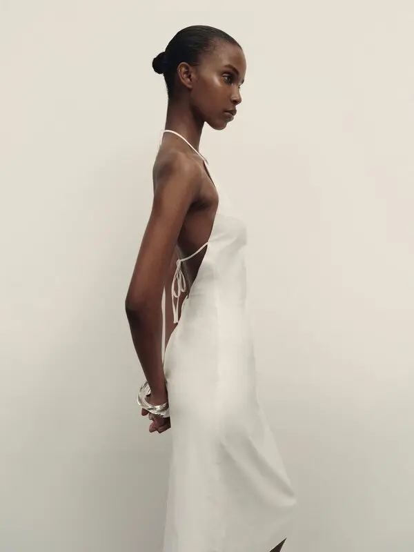 REFORMATION Amarena Dress - Ivory