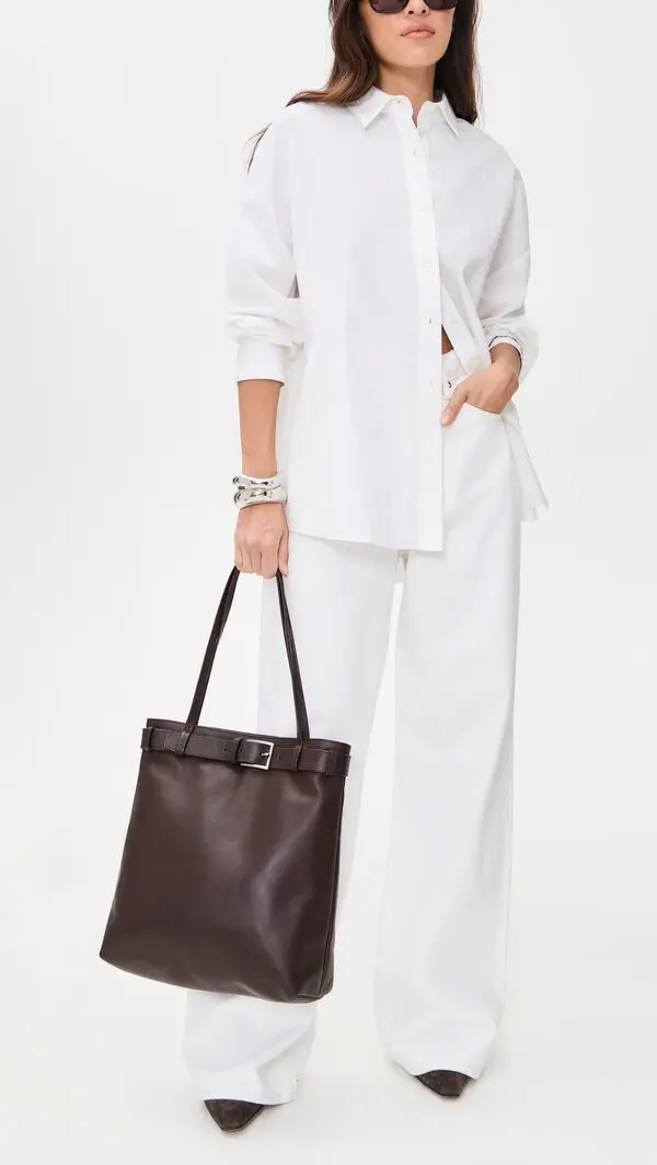 ST. AGNI Belt Detail Tote