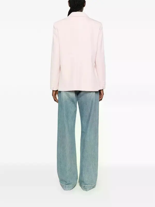 VICOLO Belted Peak-lapel Blazer