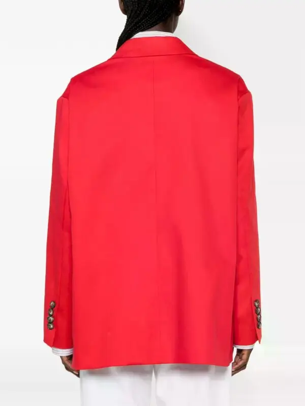 VICOLO Single-breasted Notched Lapel Blazer