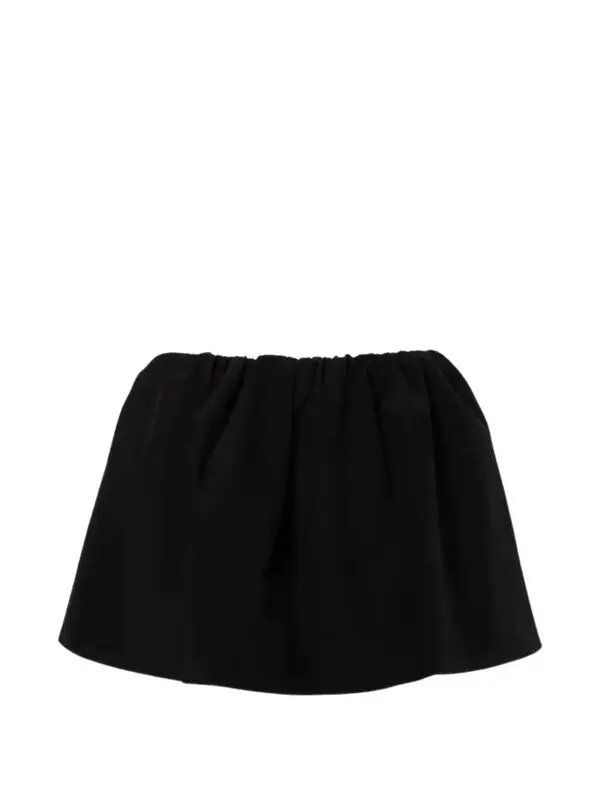 Wardrobe.NYC Gathered Mini Skirt
