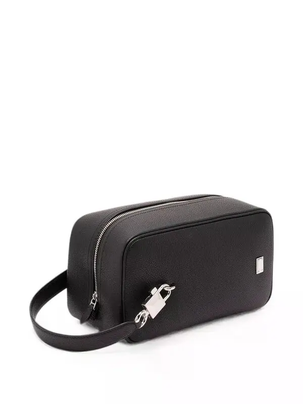 Dolce & Gabbana Lock Logo-plaque Leather Tote Bag