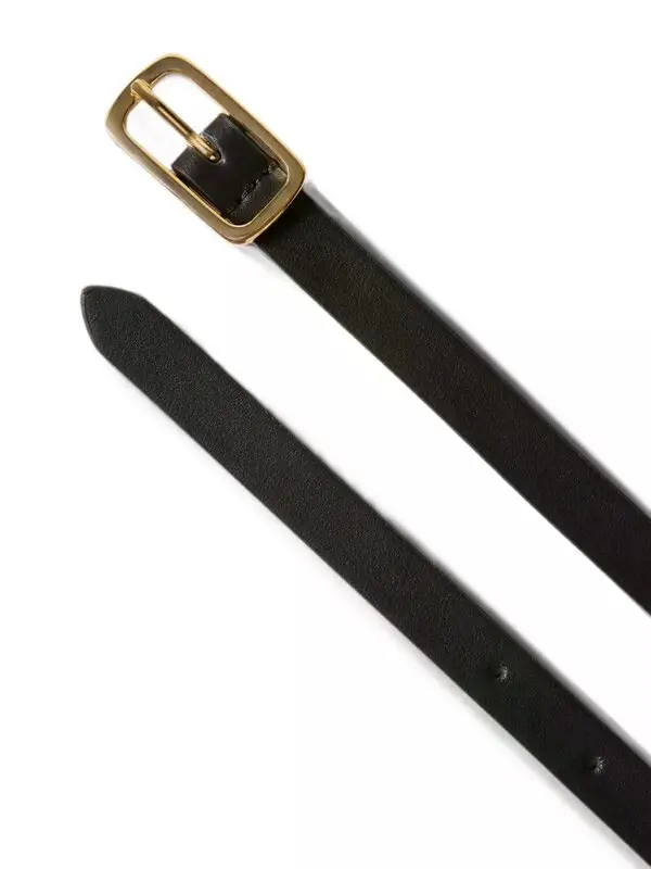 Claudie Pierlot Heart Appliqué Leather Belt