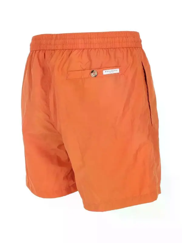 BALLANTYNE Drawstring Logo Swim Shorts