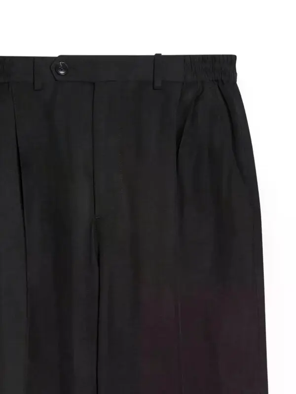 MKI MIYUKI ZOKU Pleated Elasticated-waistband Trousers
