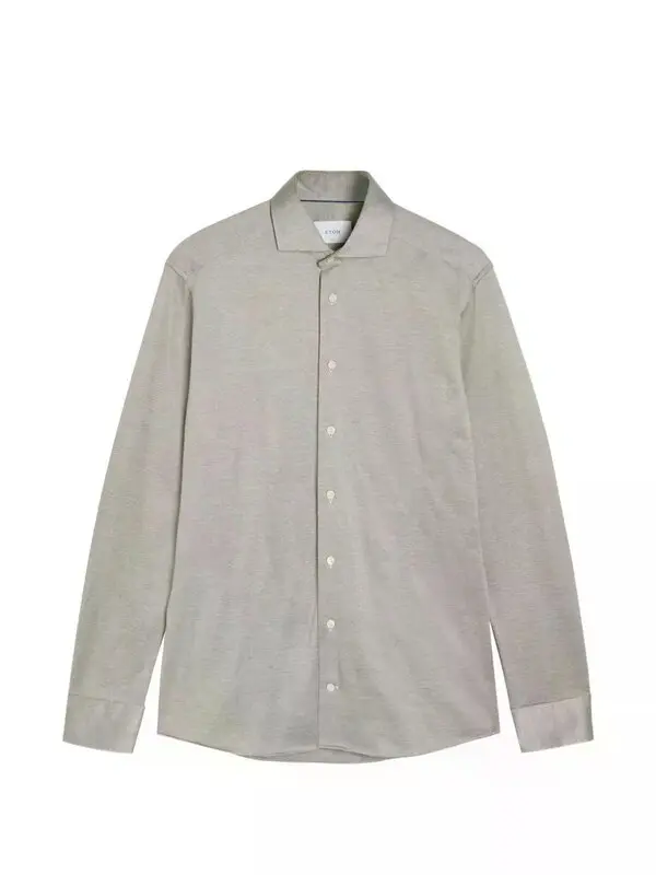 Eton Houndstooth Long-sleeve Shirt