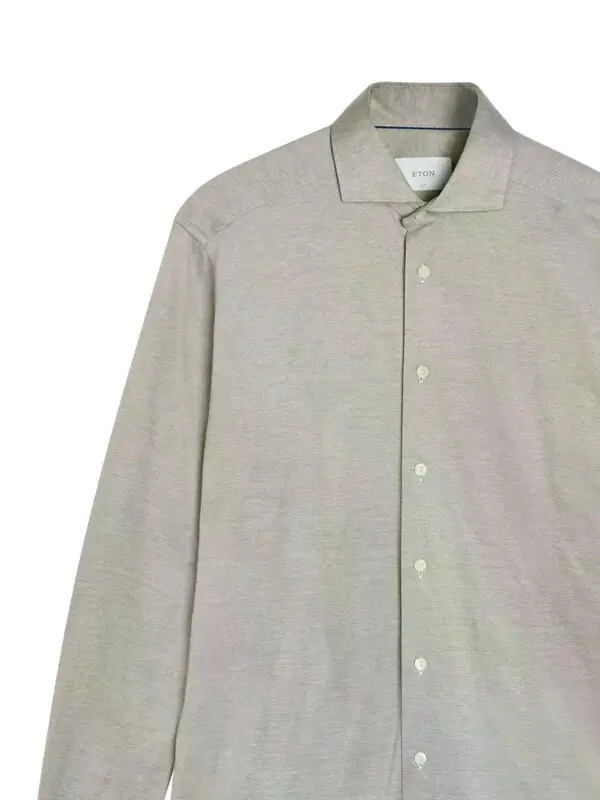 Eton Houndstooth Long-sleeve Shirt