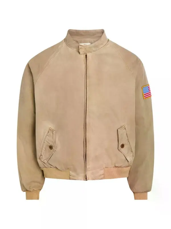 CHERRY LA Logo Embroidered Zip-up Jacket